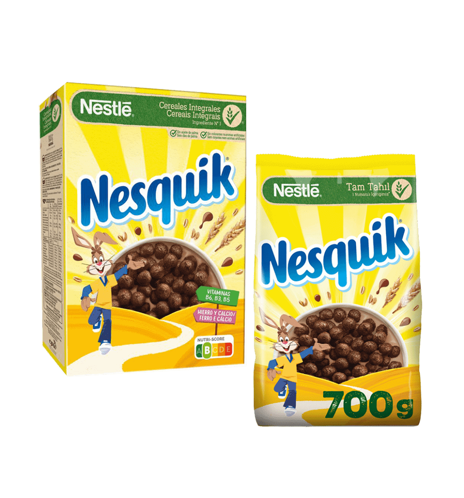 NESQUIK Chocolate Cereals 70g - Cereals Distributor Worldwide
